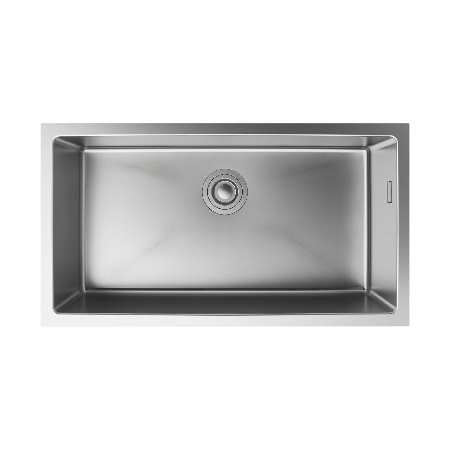 Chậu bếp đơn HANSGROHE Deep Drawn Sink S439-U730 43454 | Songtan.vn ...
